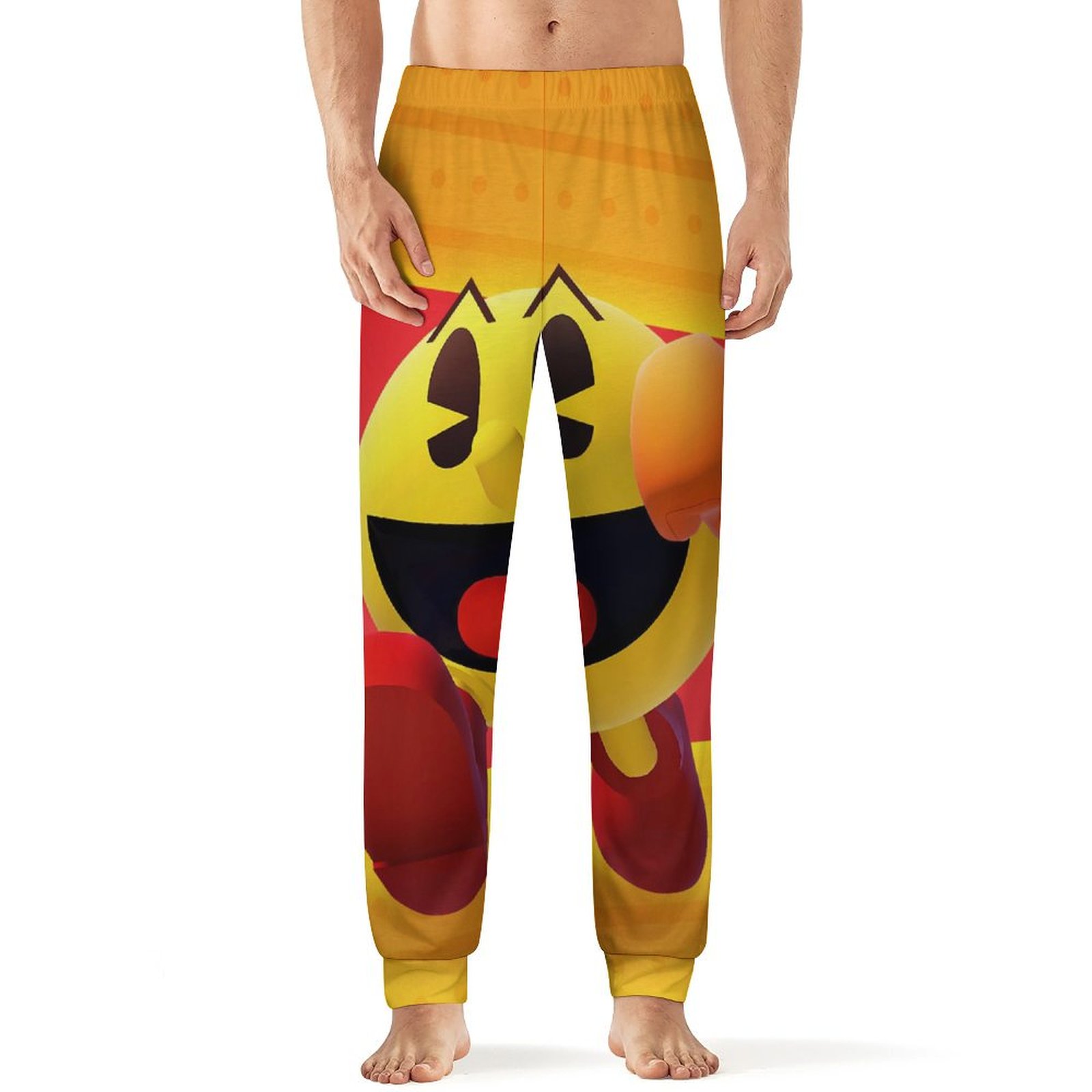 Running Pac-Man Game Men's Pajama Pants Bottoms Fashion Daily Cozy ...