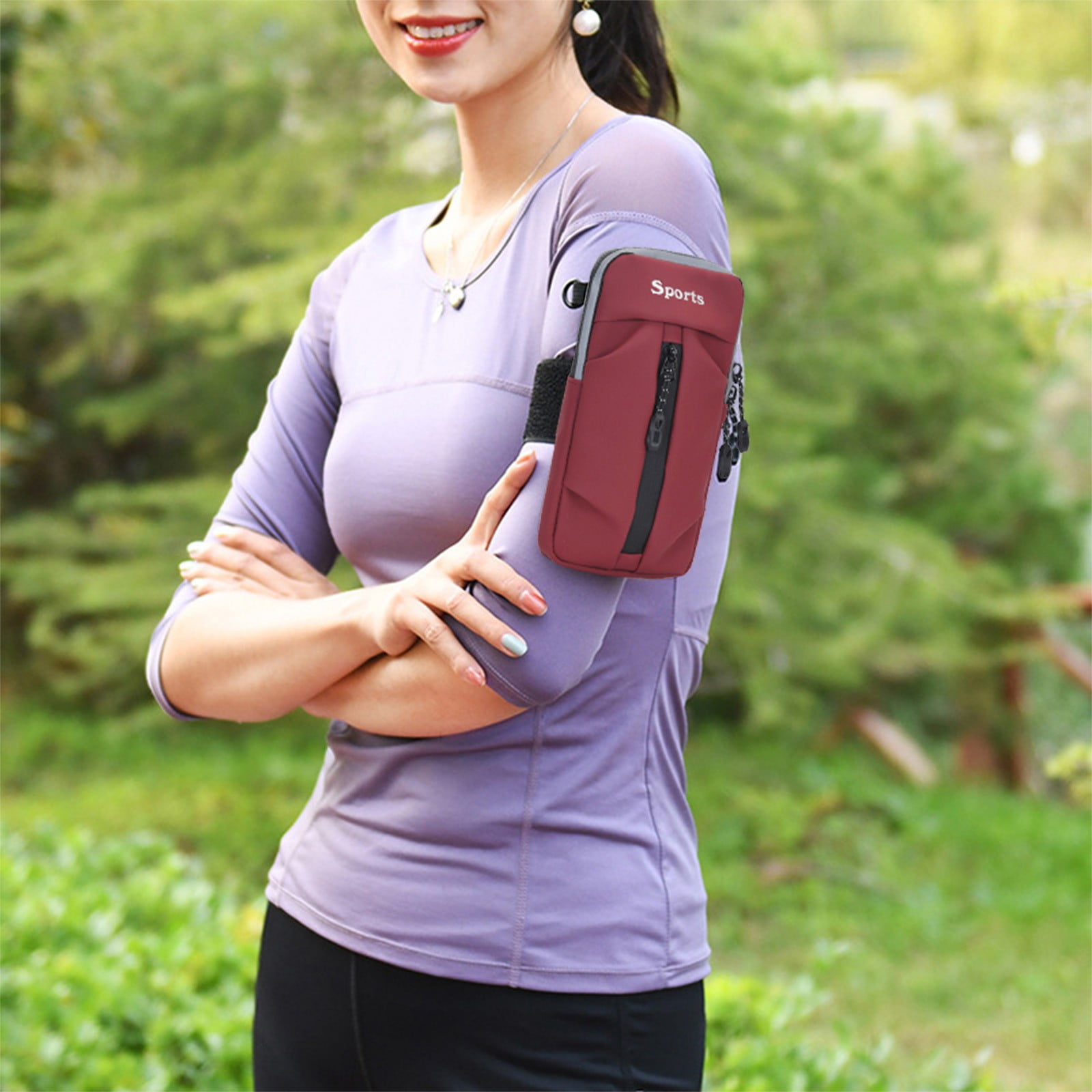 Running Phone Pouch, Waterproof Arm Strap for Outdoor Fitness ...