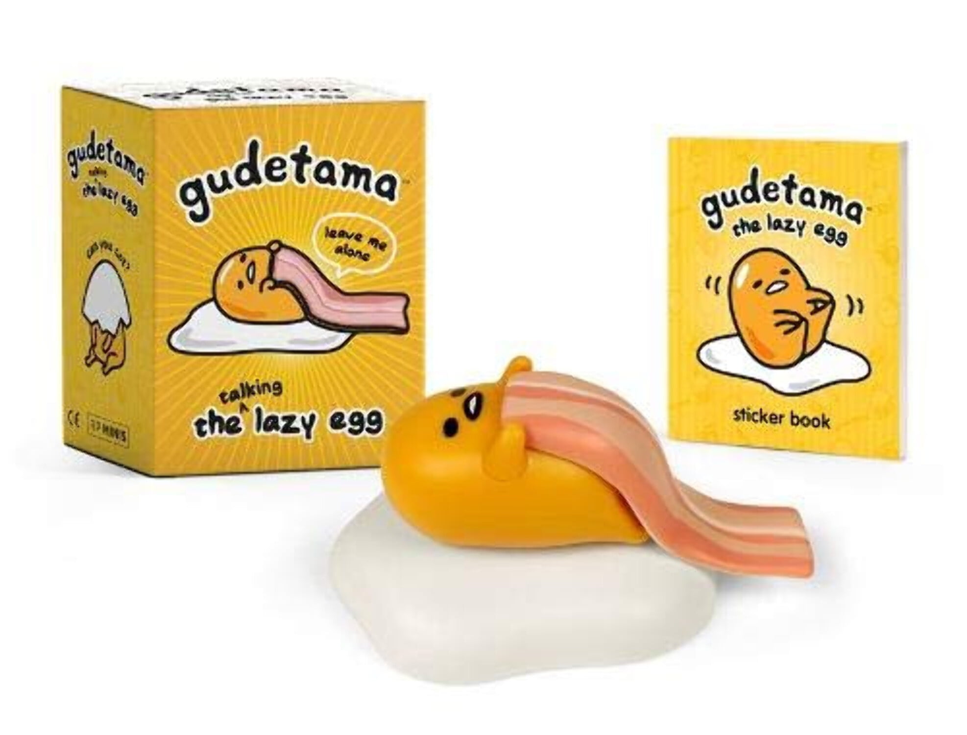 Running Press Mini Edition, Gudetama The Talking Lazy Egg - Walmart.com