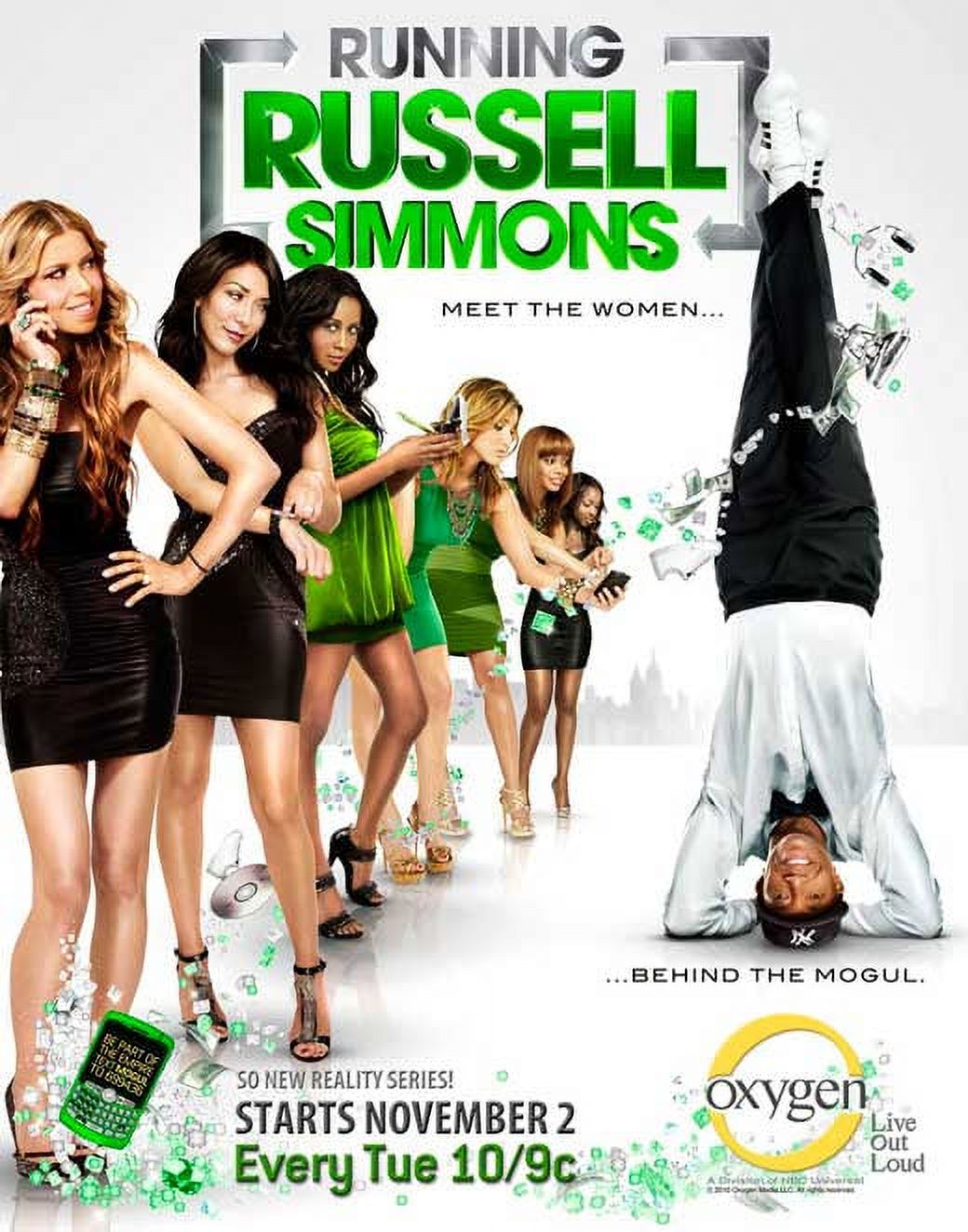 Running Russell Simmons - movie POSTER (Style A) (11" x 17") (2010 ...