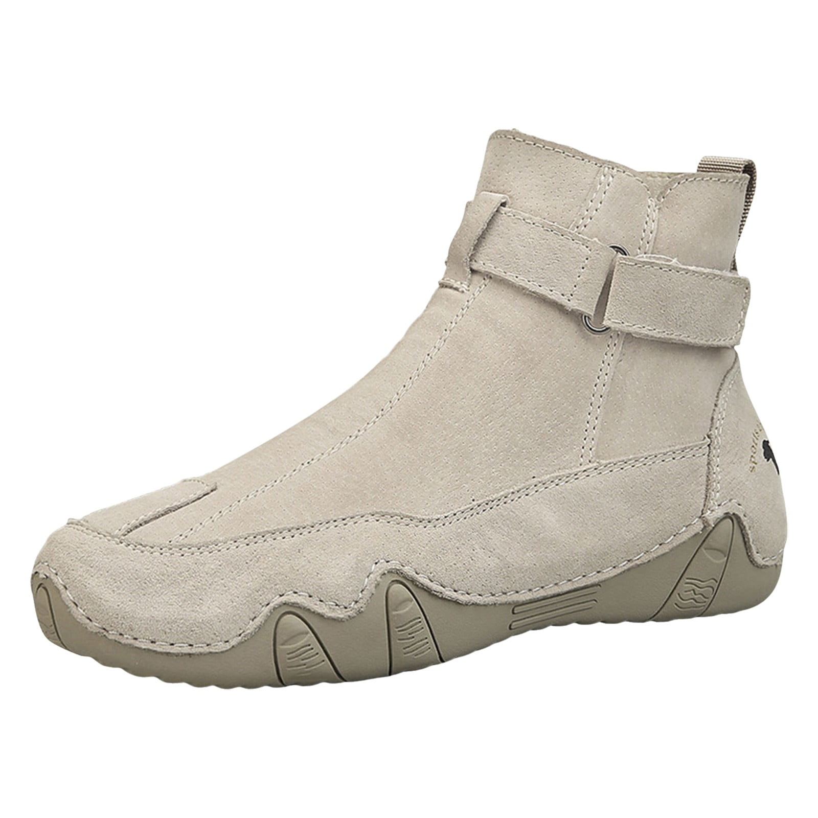 Running Shoes Men Sneakers Side Zipper High Top Men's Shoes Outdoor ...