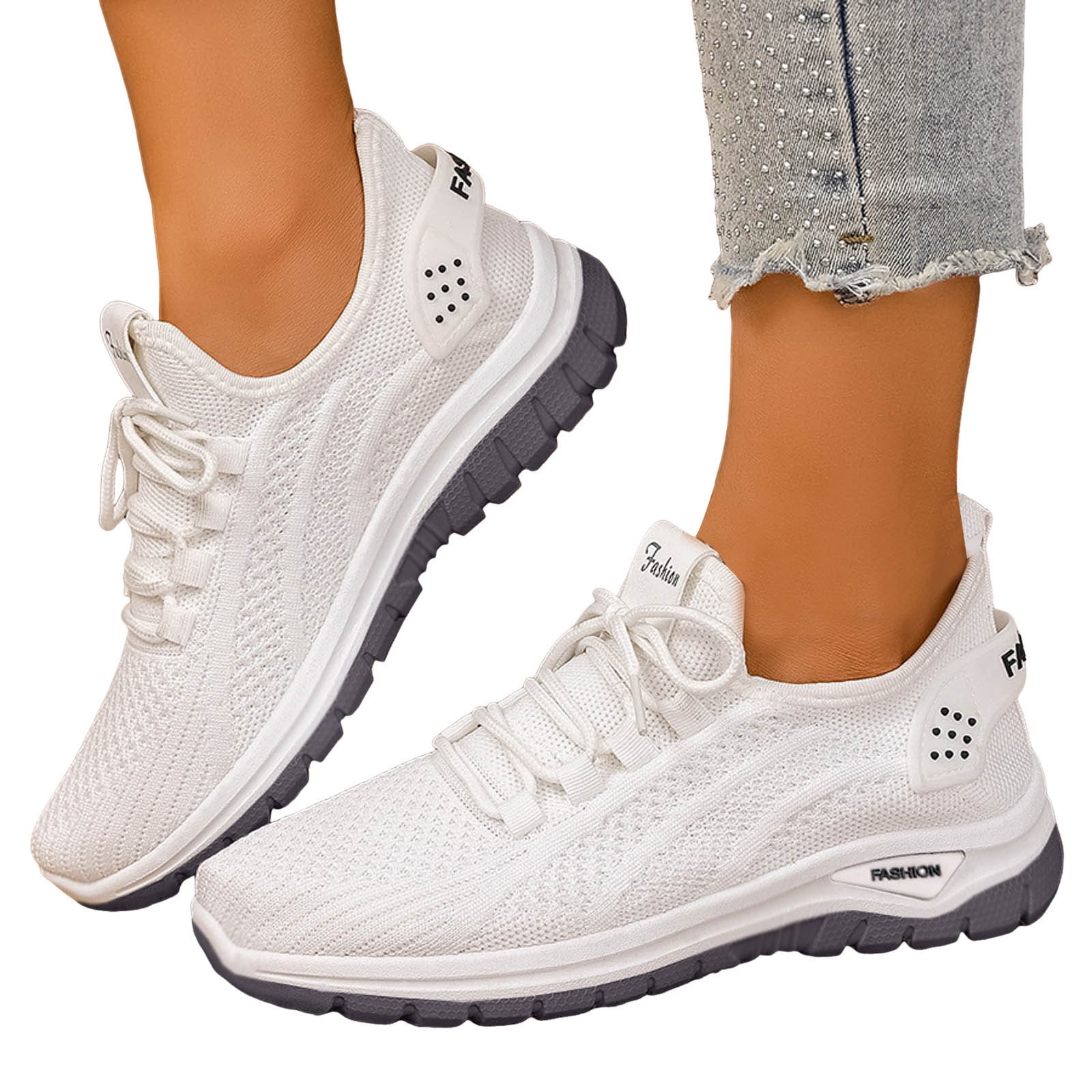Running Shoes for Women 2025 2026 Breatable Comfortable Orthopedic ...