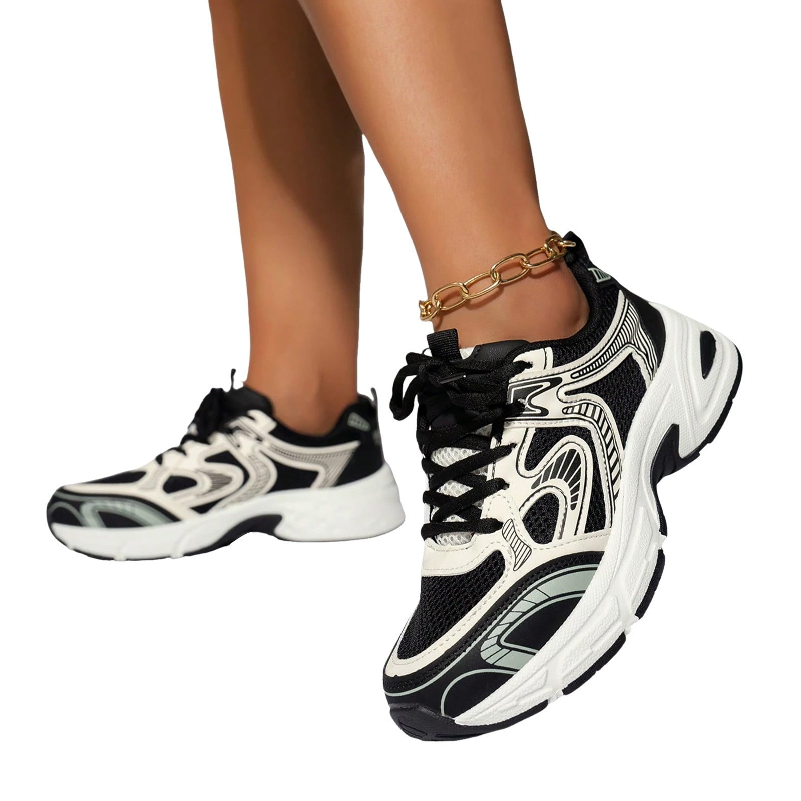 Running Shoes for Women Men Comfort Athletic Basketball Tennis Workout ...
