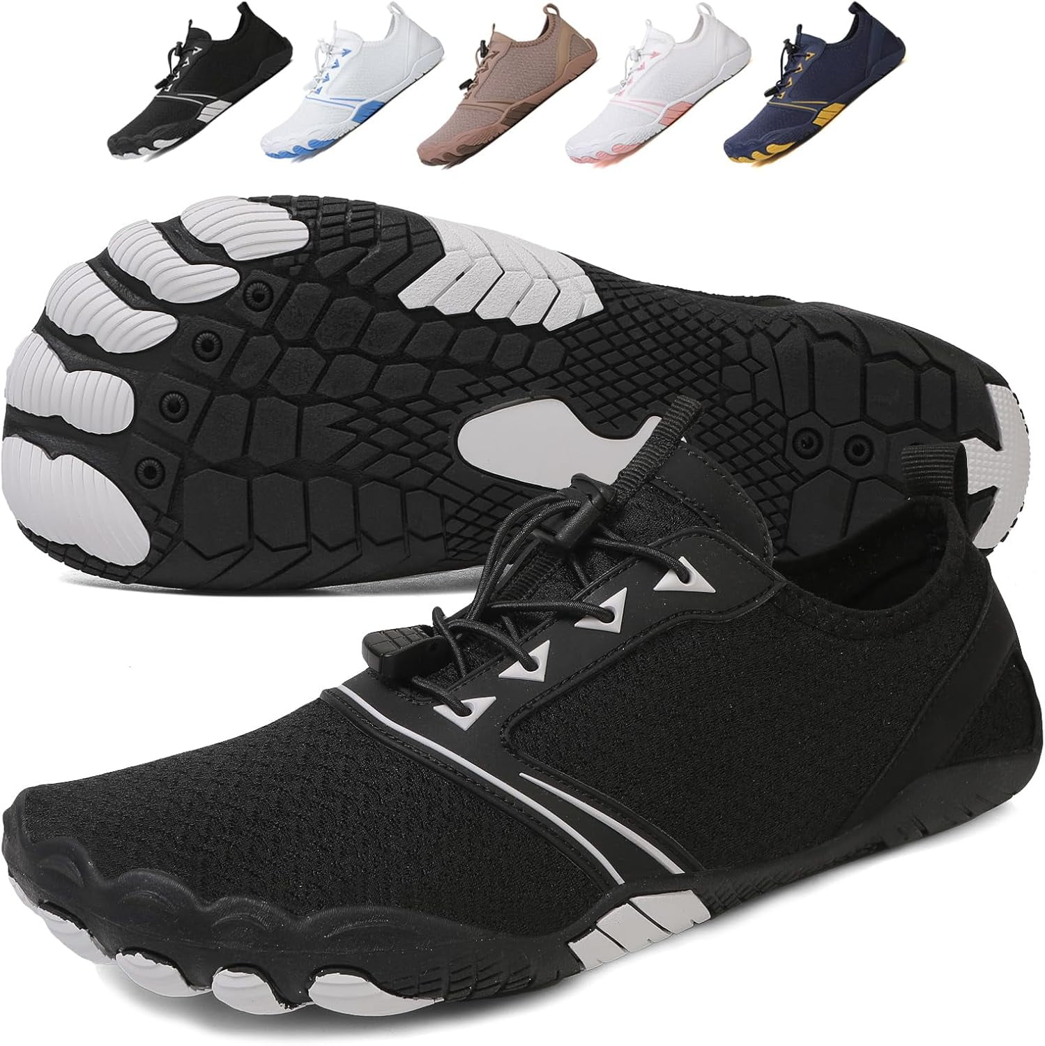 Running Shoes for Women & Men | Wide Toe Box Sole for Natural Ground ...