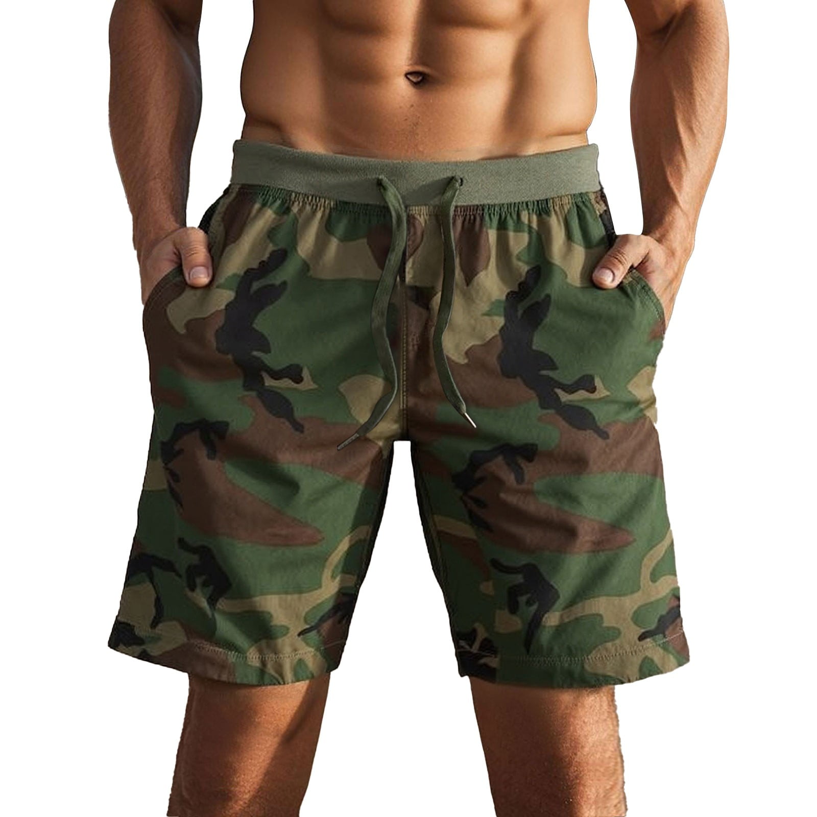 Running Shorts for Men Casual Shorts Bermuda Spring Summer Straight Cut ...
