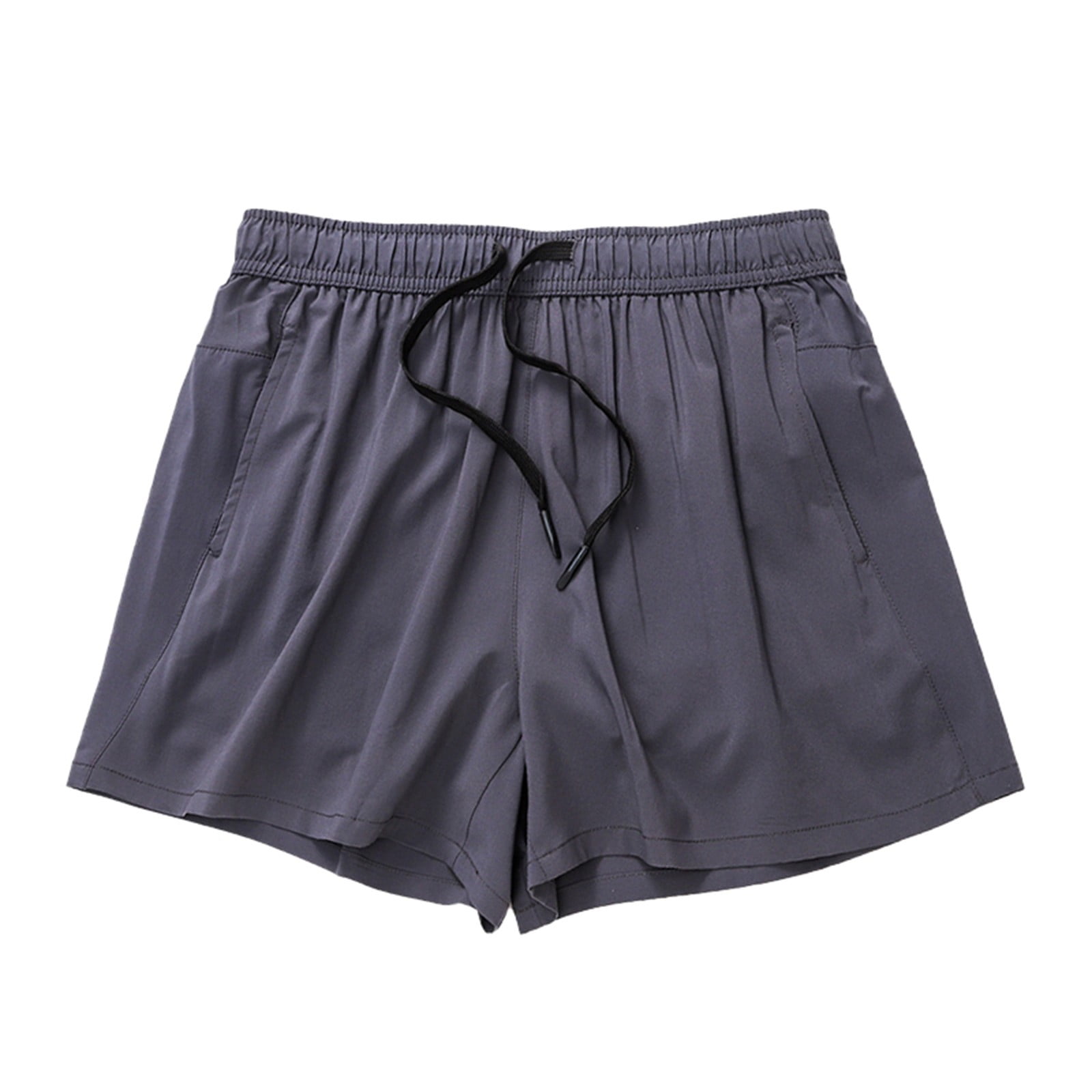 Running Shorts for Men Mens Tight Fitness Running Stretch Basketball ...