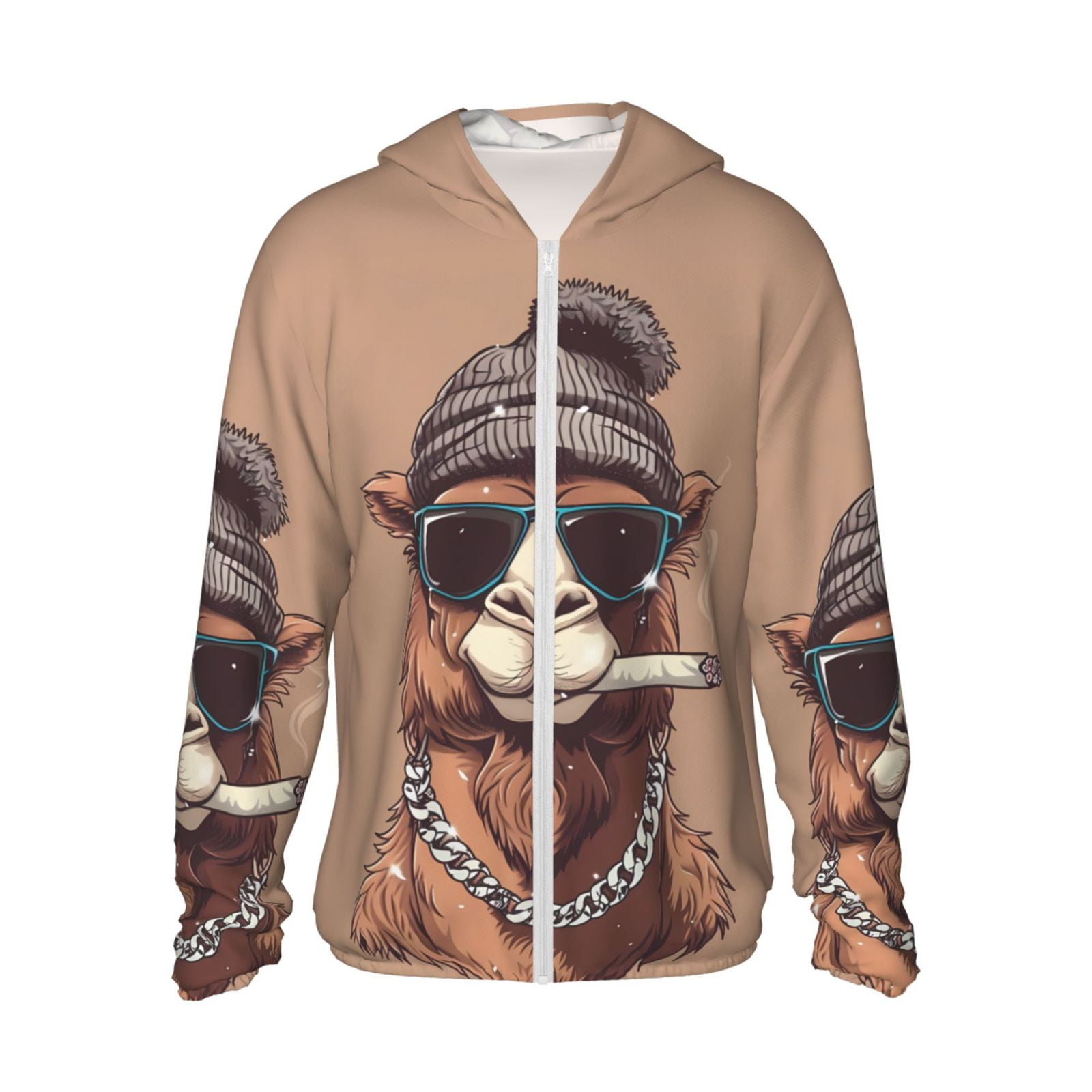 Running Shorts for Women, Hip-Hop Glasses Camel Workout Athletic Shorts ...