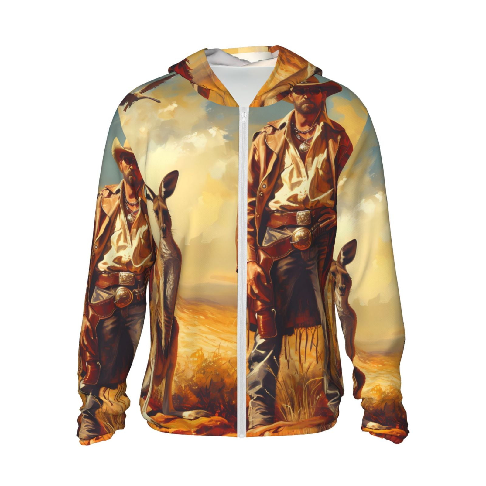 Running Shorts for Women, Western Cowboy Kangaroo Workout Athletic ...