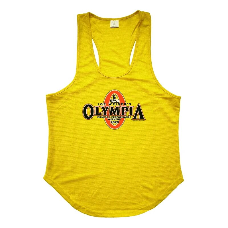 Running Vest Men Fitness Y Back Stringer Tanktop Summer Gym Clothing ...