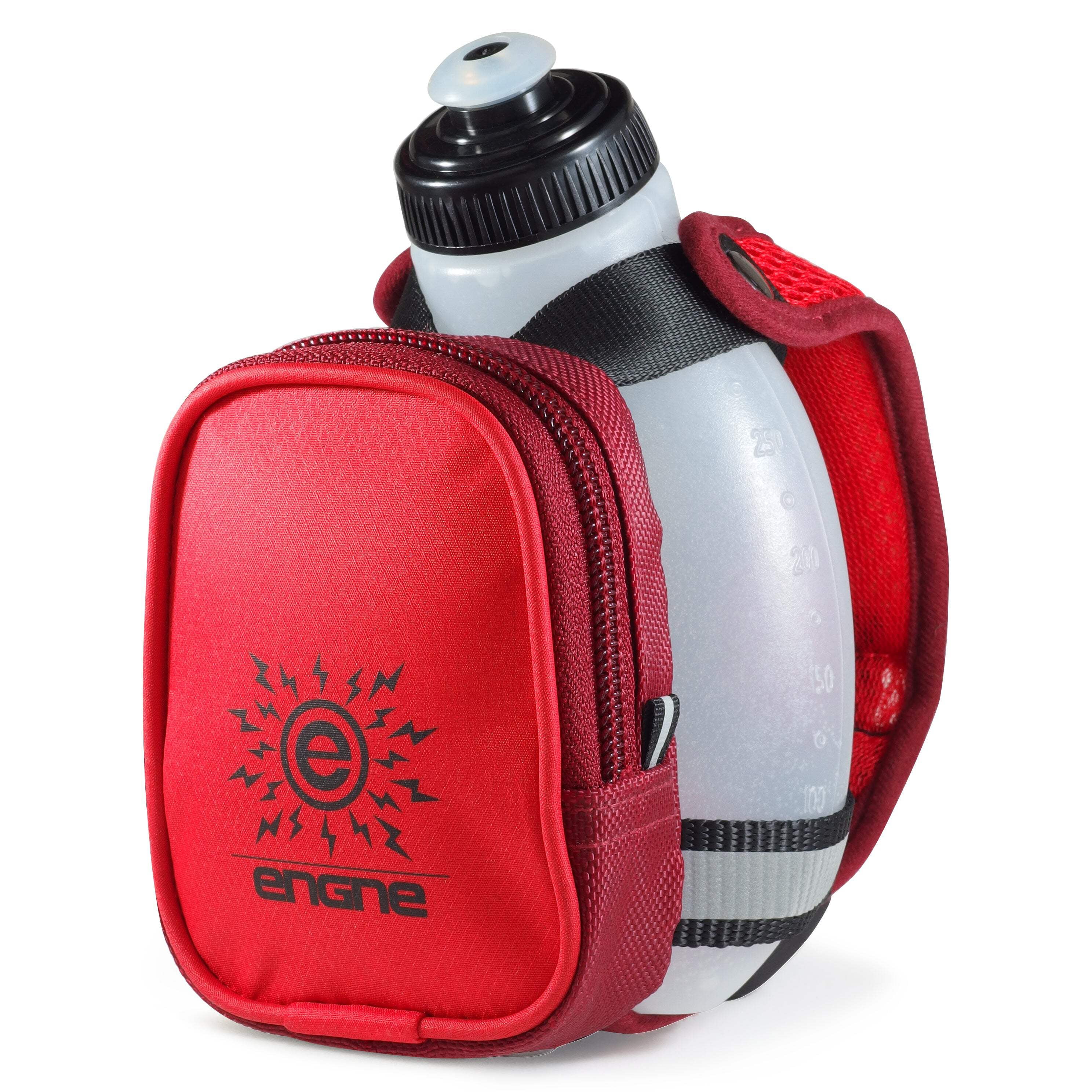 Running Water Bottle Handheld | Hydration Bottle Pack with Zippered ...