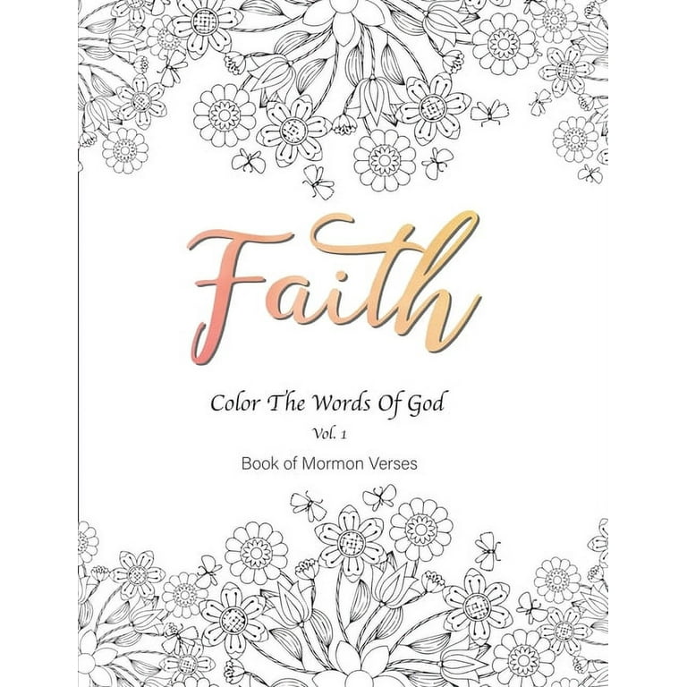 faith hope love coloring page