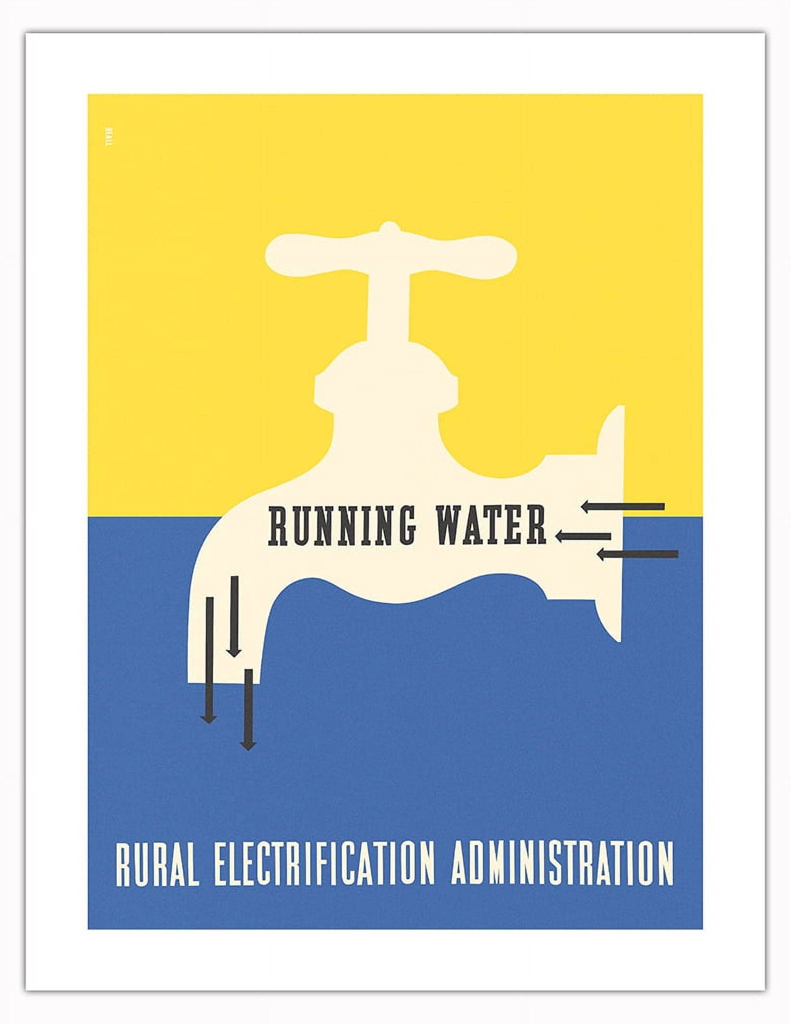 Running Water - Rural Electrification Administration - Vintage ...