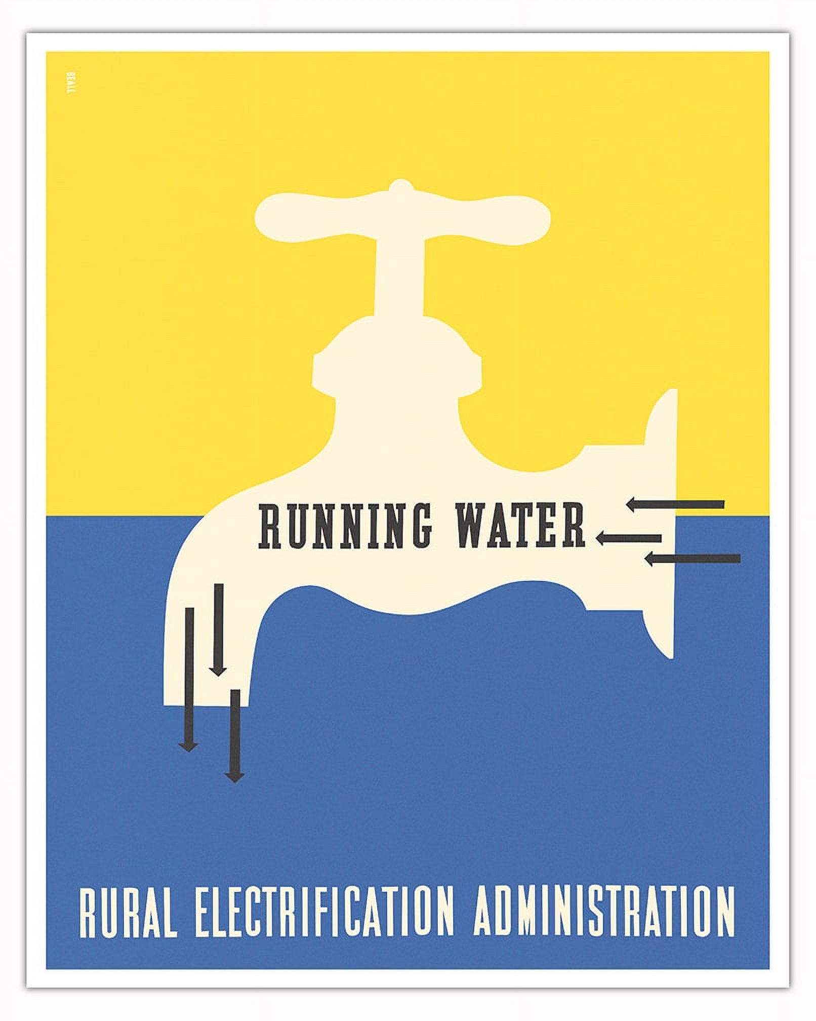 Running Water - Rural Electrification Administration - Vintage ...