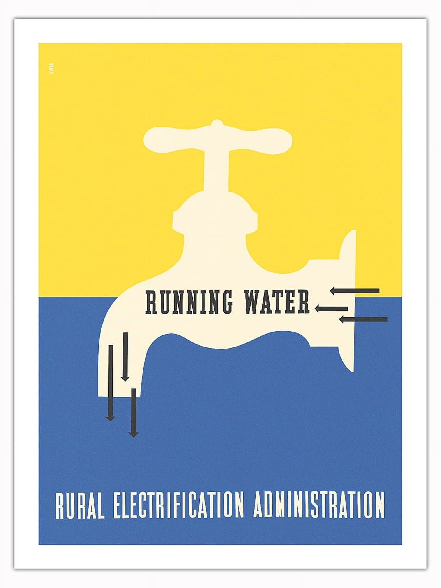 Running Water - Rural Electrification Administration - Vintage ...