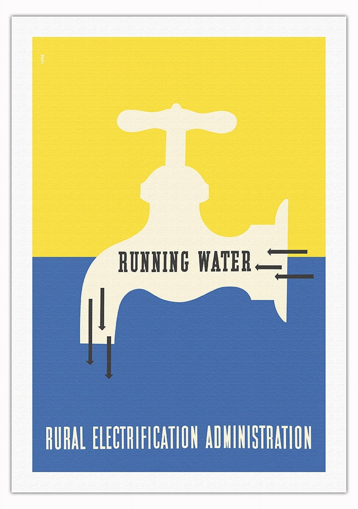 Running Water - Rural Electrification Administration - Vintage ...