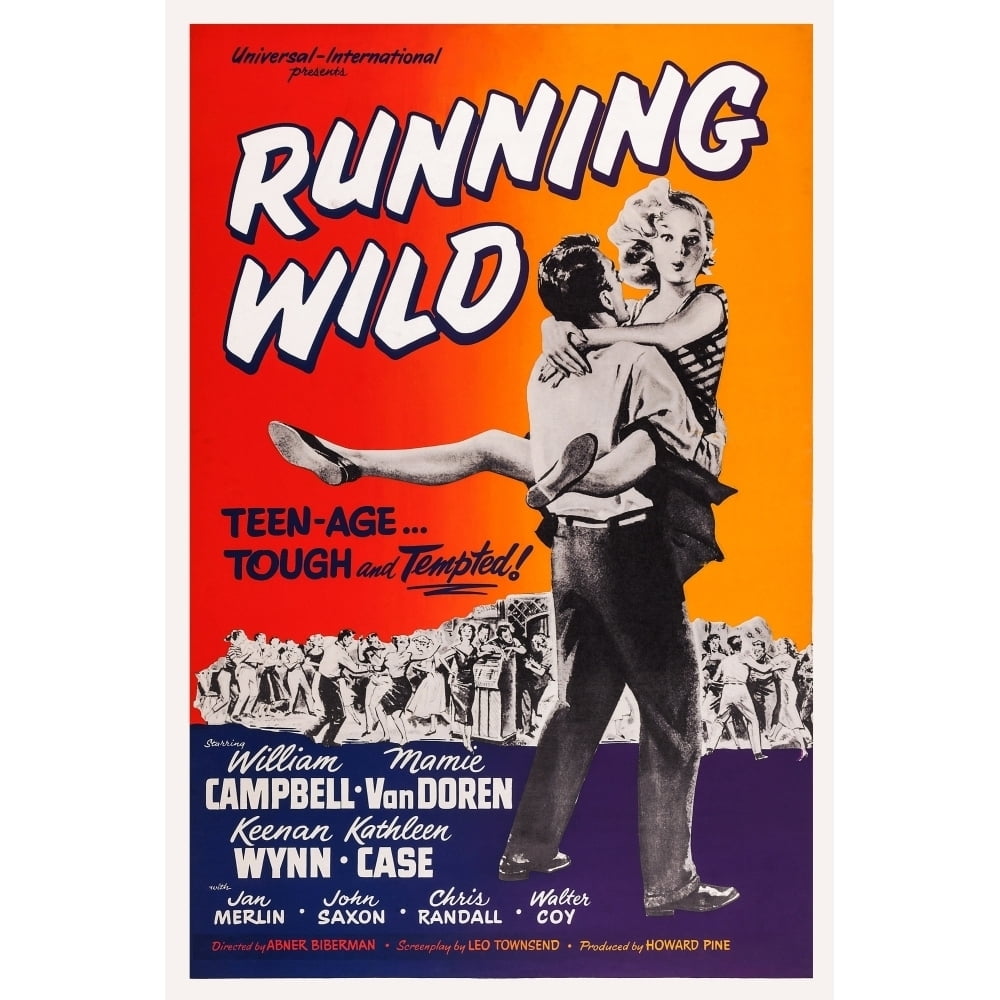 Running Wild Us Poster Art 1955 Movie Poster Masterprint (24 x 36 ...