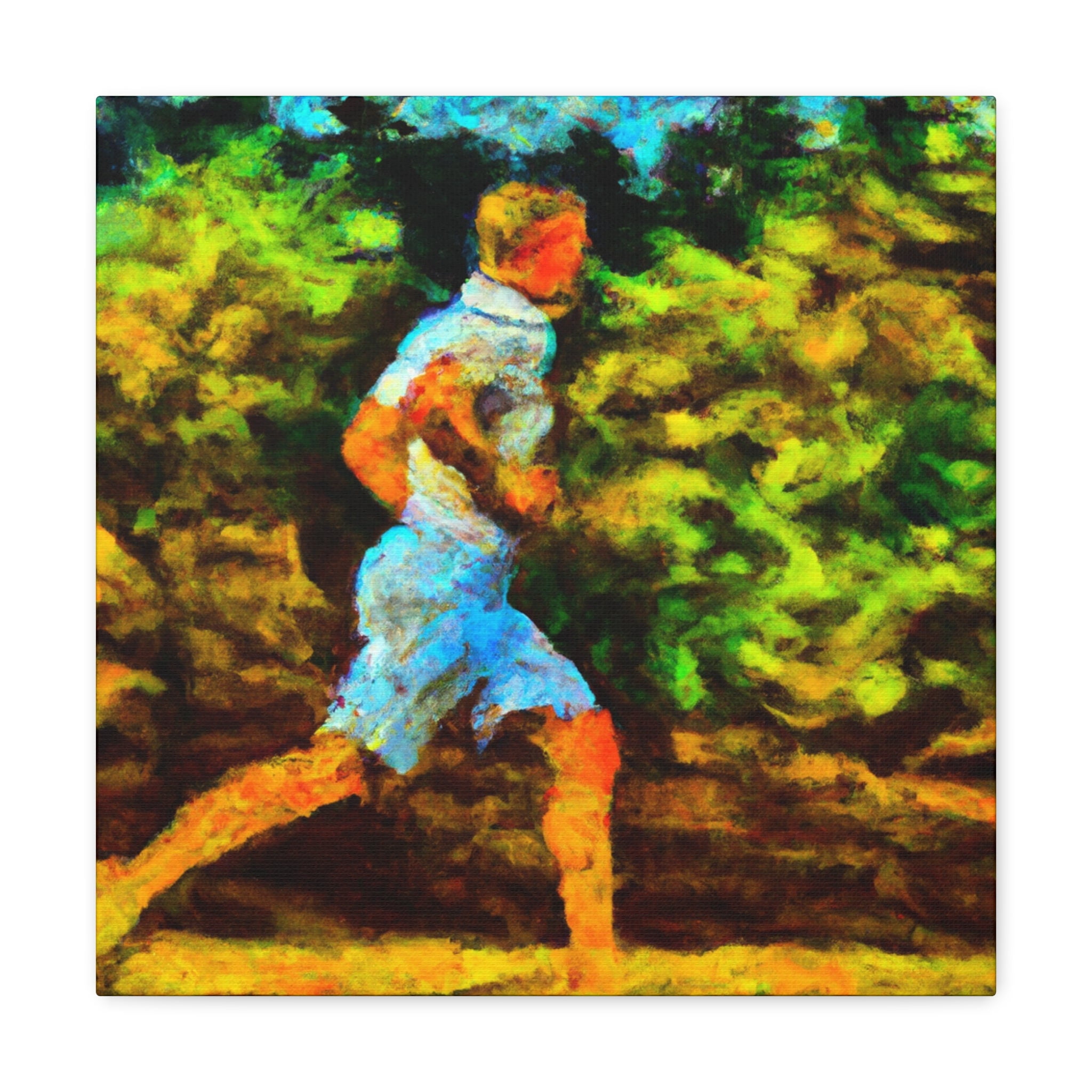 "Running With Impressionism" - Canvas - Walmart.com