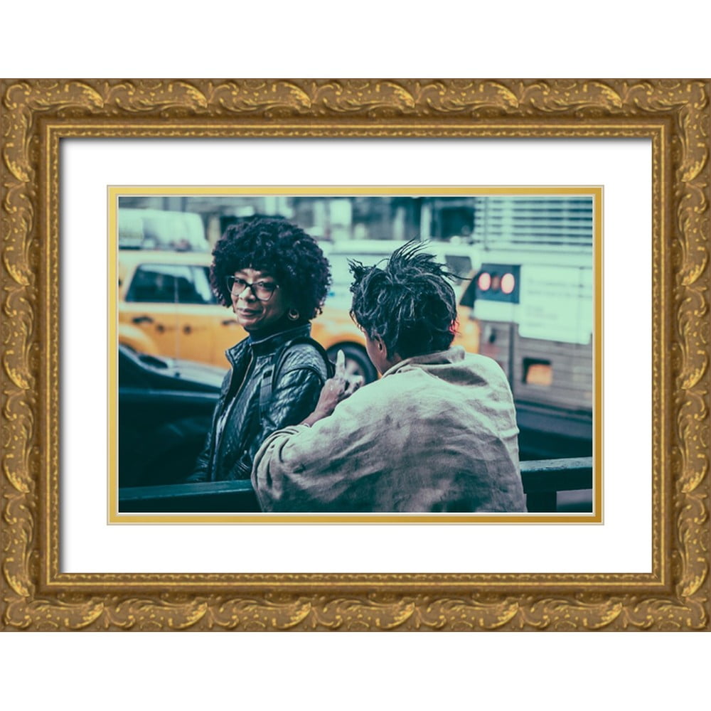 Runningdog5000 14x11 Gold Ornate Wood Framed with Double Matting Museum ...