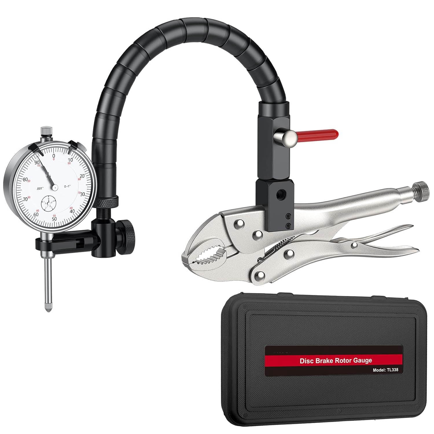 Runout Gauge Set Dial Disc and Rotor/Ball Joint Gauge Dial Indicator ...