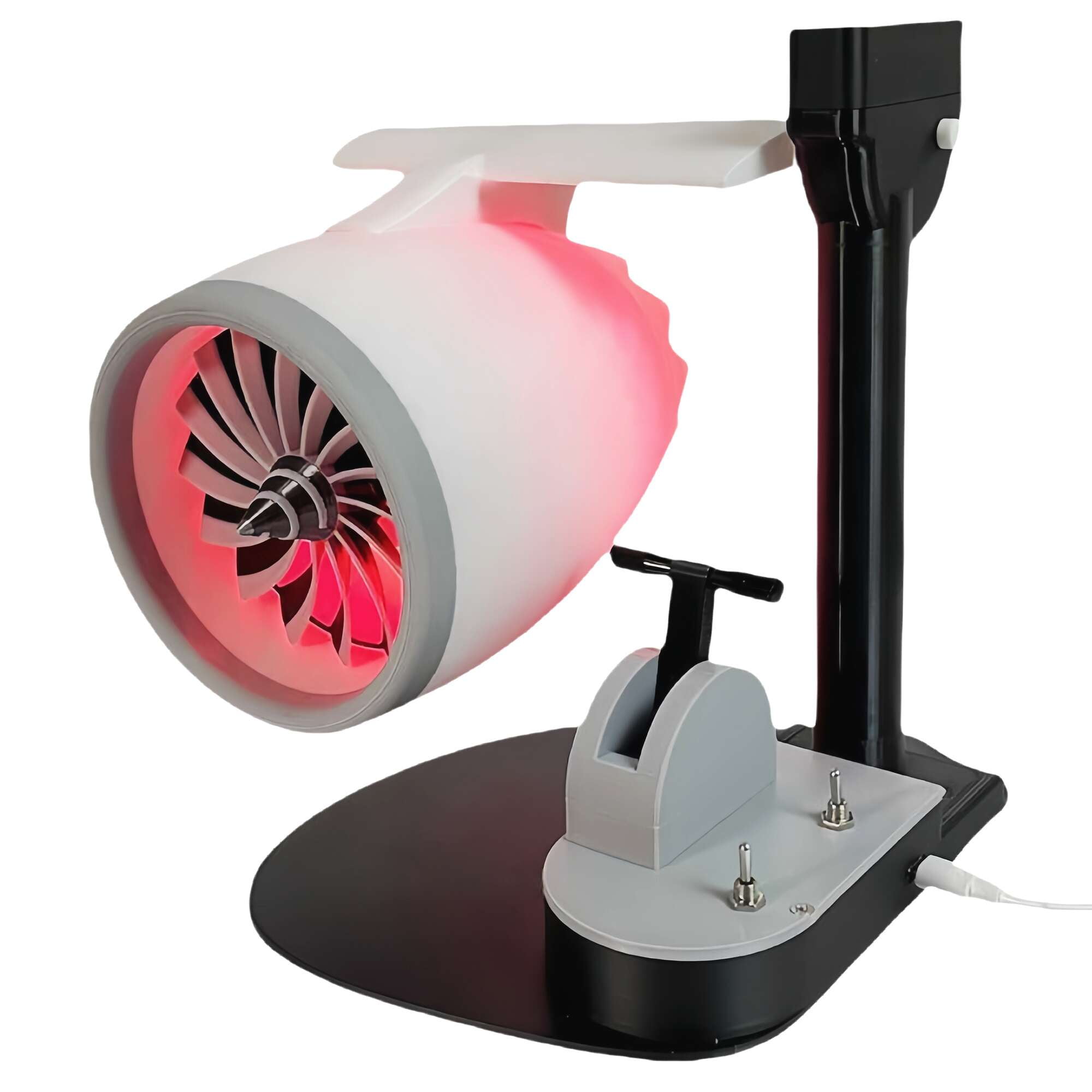 Runspich Creative Turbo Desktop Fan, Jetfan, Plane Jet Engine Turbine ...