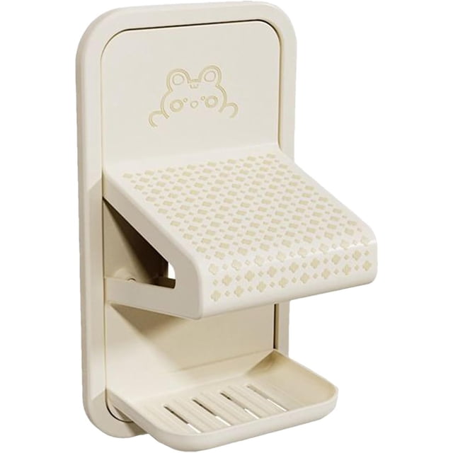 Runspich Shower Foot Rest for Shaving Legs, Wall Mount Non-Slip Shower ...