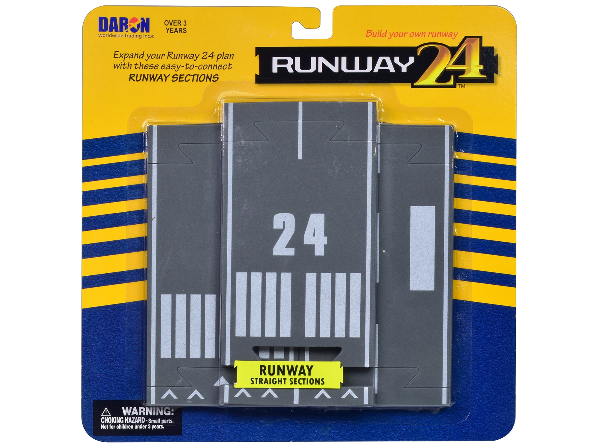 Runway Straight Sections 3 Piece Set for Diecast Models by Runway24 ...