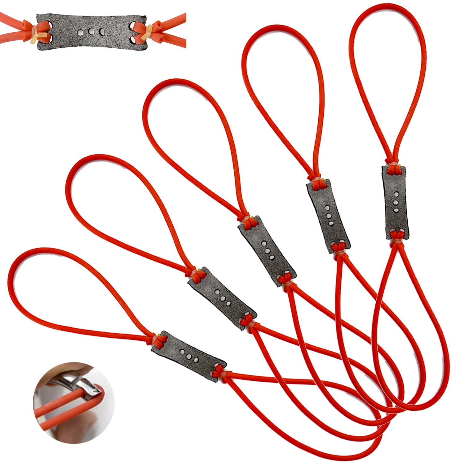 Runzkzy 5pcs Slingshot Rubber Bands Hunting Rubber Bands Rubber Tubes ...