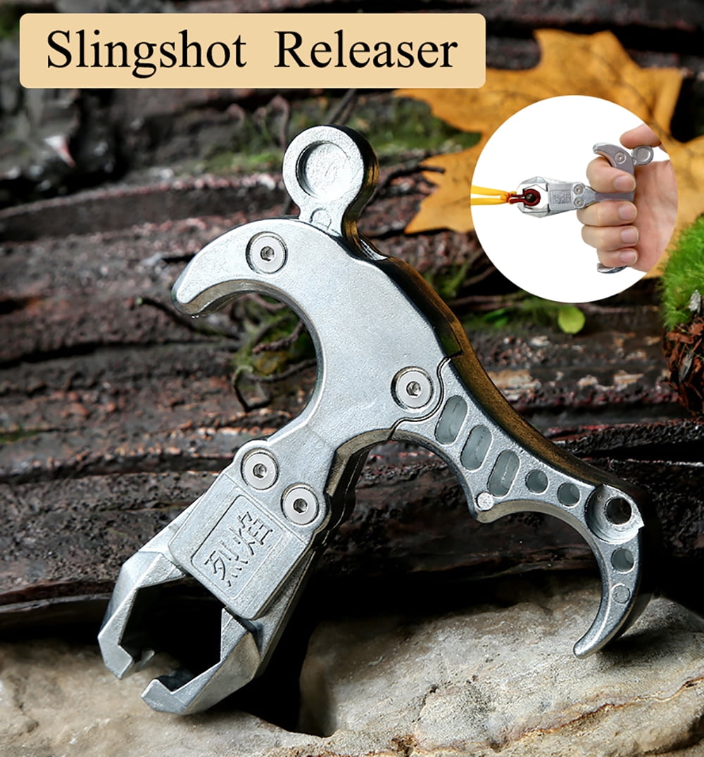 Runzkzy Handheld Release Stainless Steel Fishing Dart slingshot Release ...