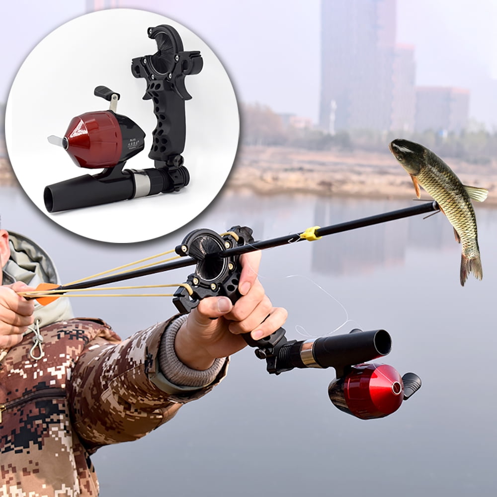 Runzkzy Fish Shooting Slingshot Outdoor Fishing with Laser Arrow ...