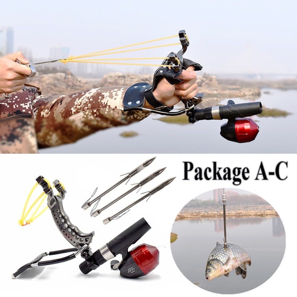 Adult Hunting Slingshot Fishing Slingshot, High-power Slingshot with ...