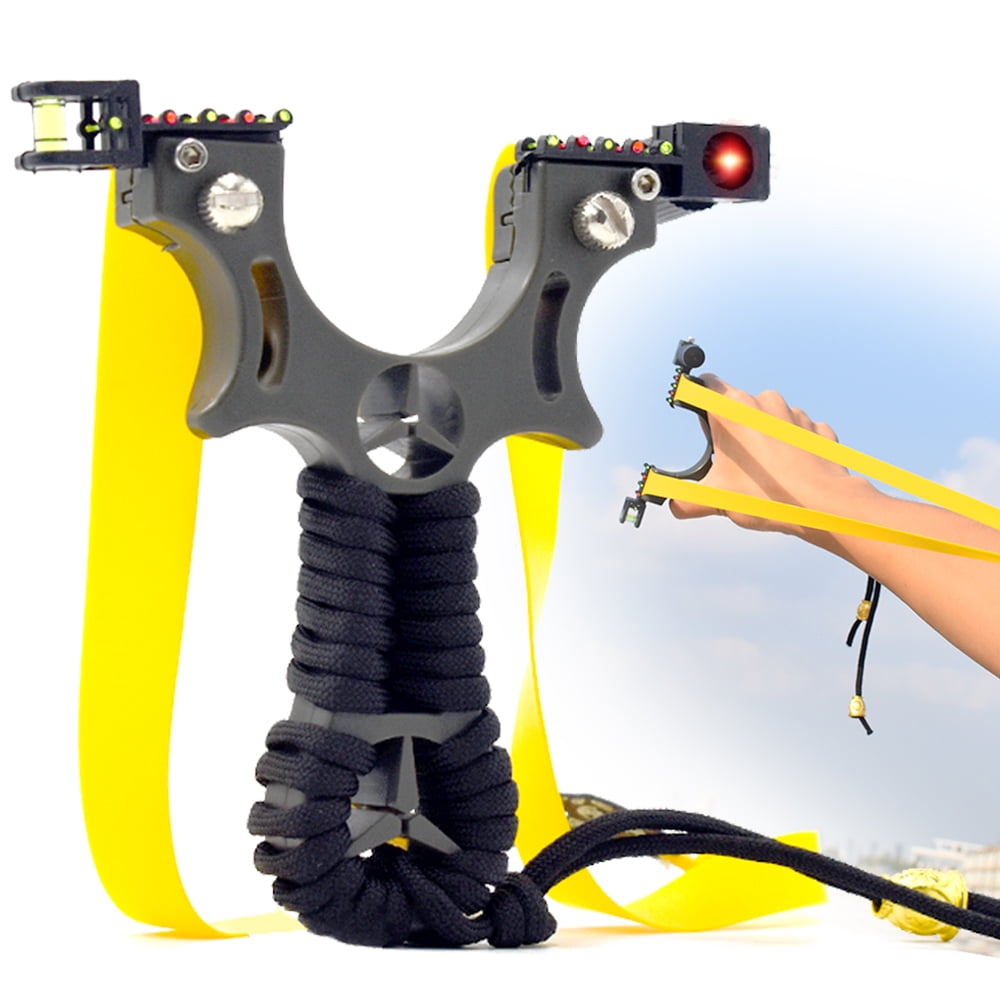 Runzkzy Outdoor Resin Hunting Slingshot Quick-pressing Rubber Band with ...