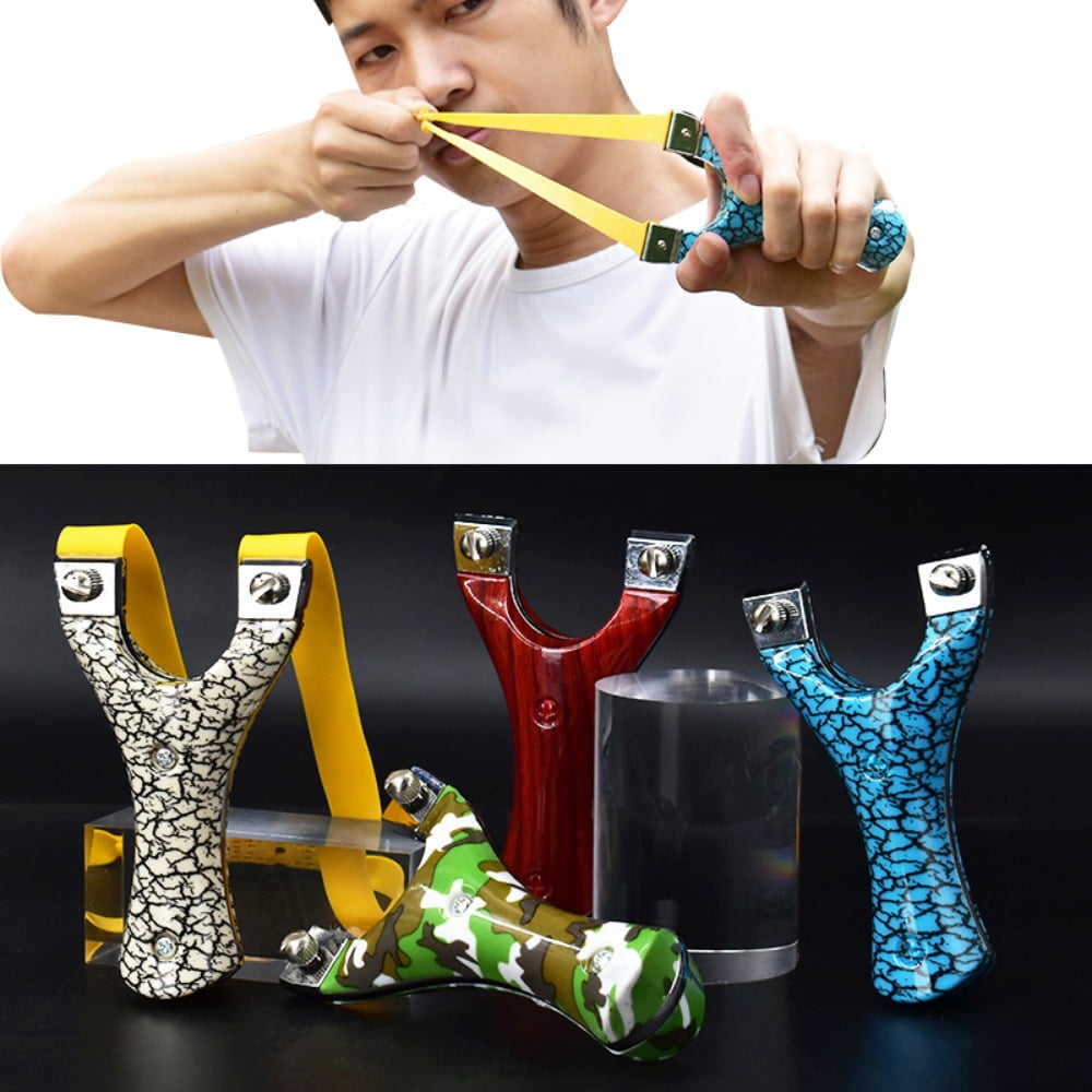 Runzkzy Outdoor Slingshot Resin Fast Pressure Catapult Hunting Athletic ...