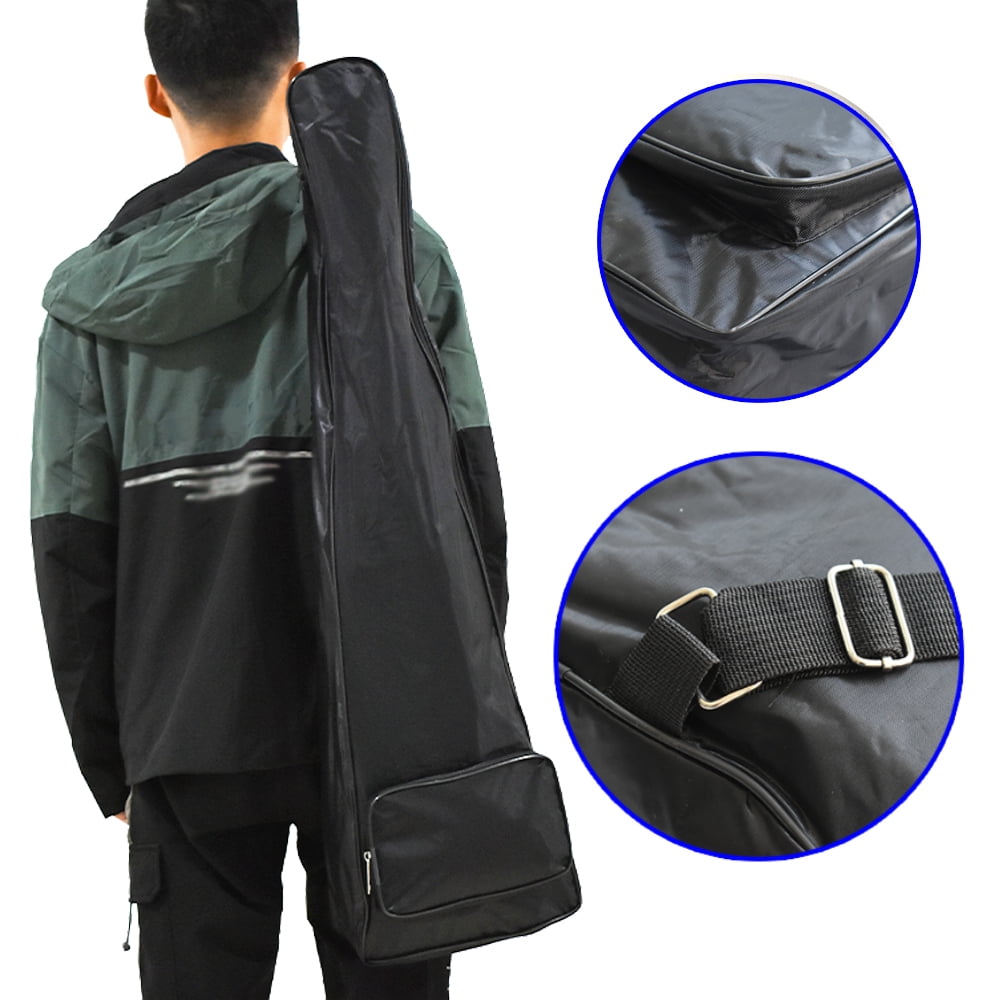 Runzkzy Slingshot Bag Long Rod Shooting Fish Dual Layer Shoulder ...