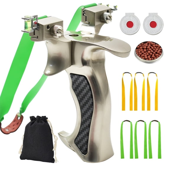 Runzkzy Special Slingshot for Adult Metal Slingshot Hunting Tactics ...