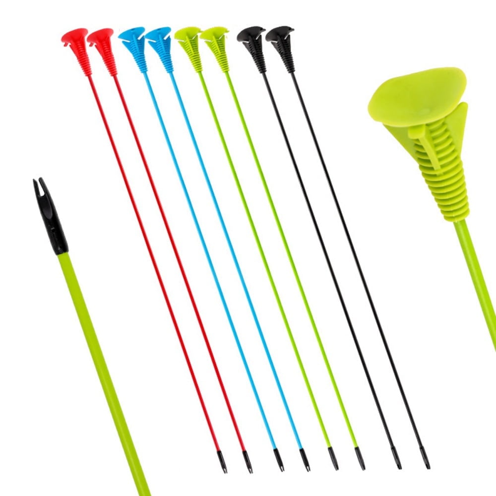 Runzkzy Sucker Arrow 25.5 Inch 8pcs Archery Toy Compound Outdoor ...