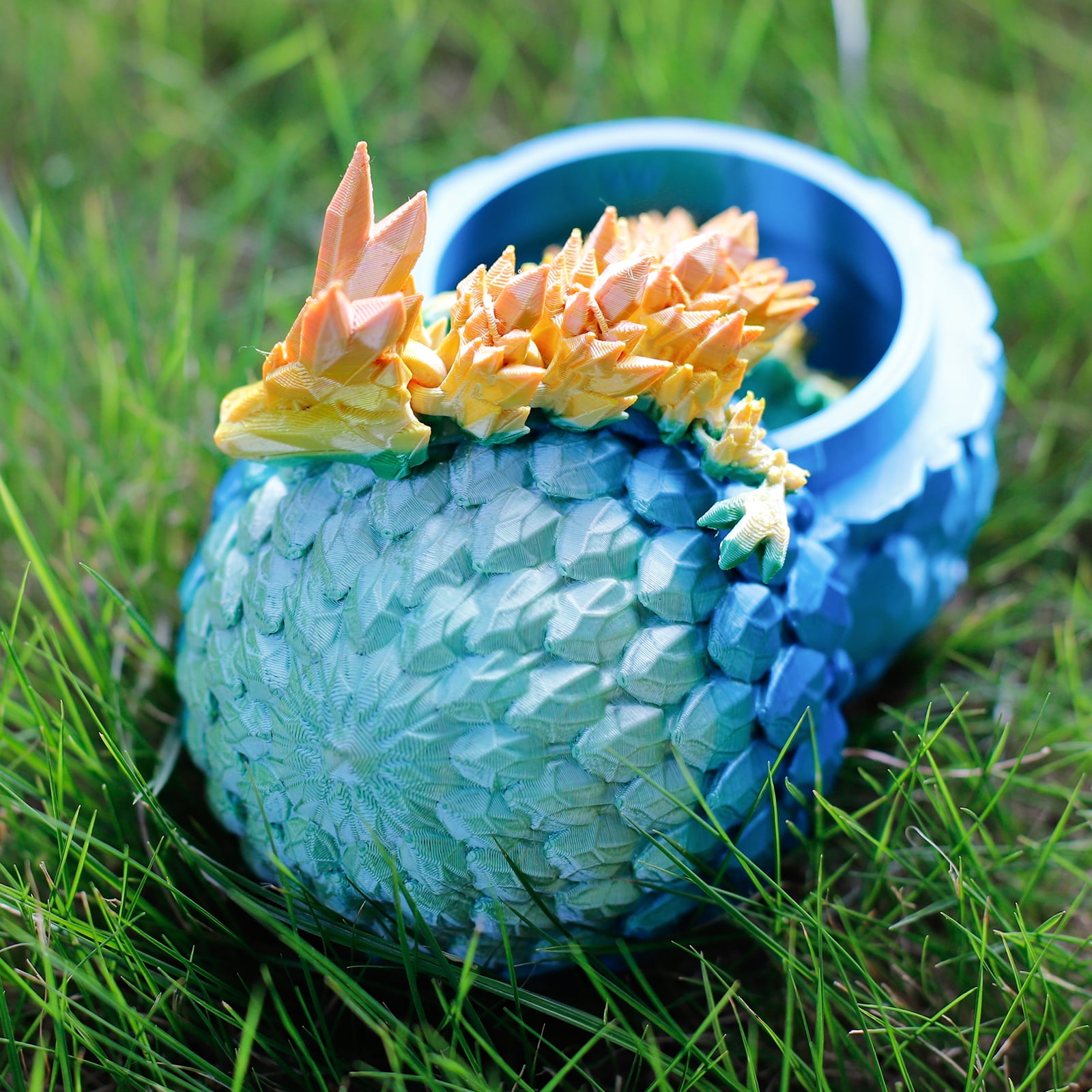 Ruohey 3D Printed Dragons (1. Dragon Mom 24 inches, 2. Dragon Baby 12 ...