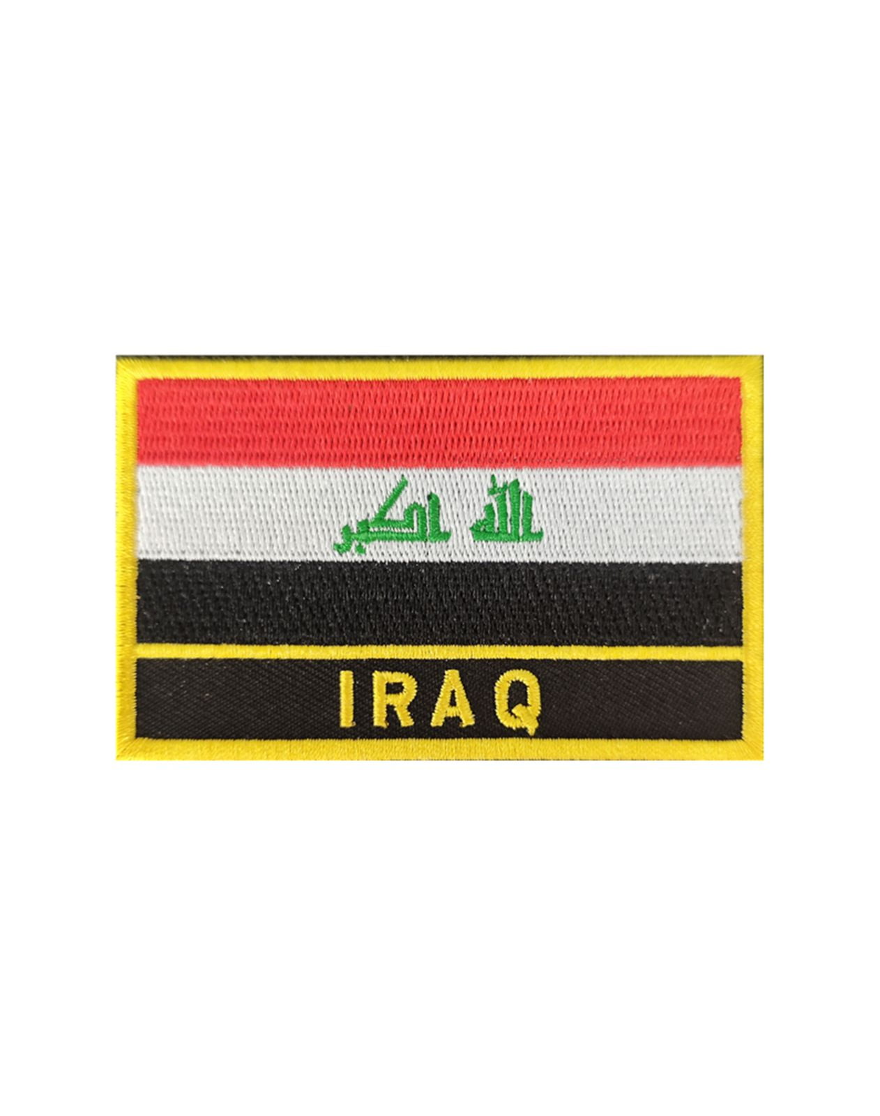 Ruoming 1 PCS National flag Patches Iron On or Sew On Embroidered ...