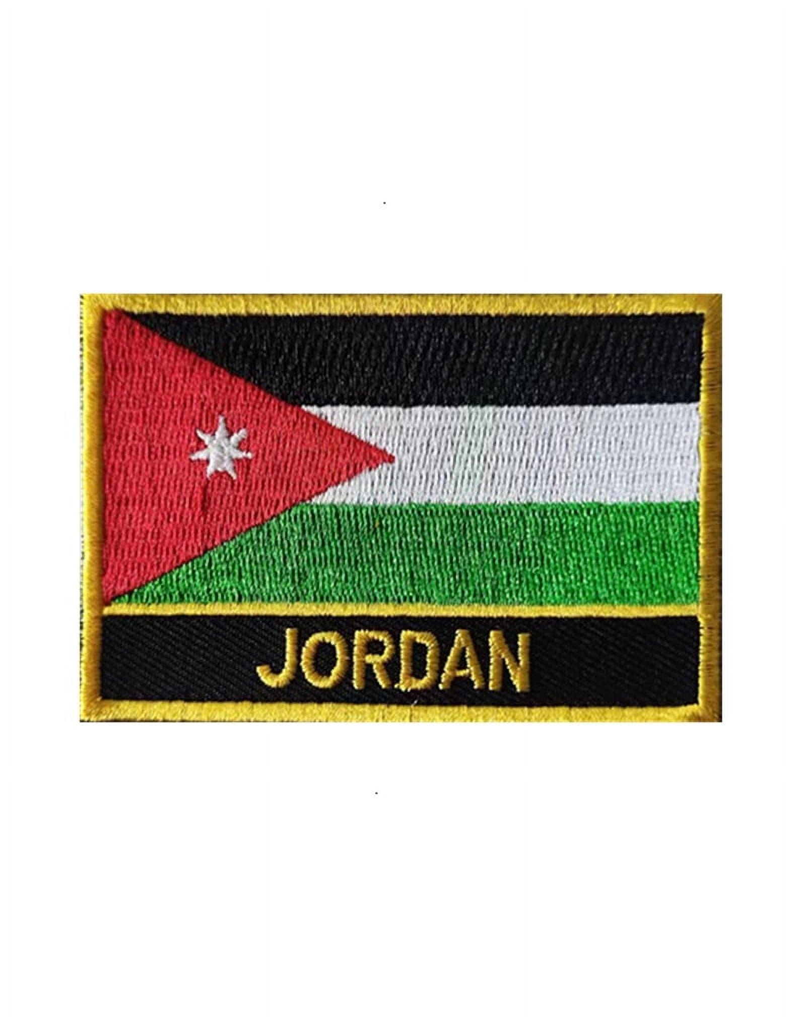 Ruoming 1 PCS National flag Patches Iron On or Sew On Embroidered ...