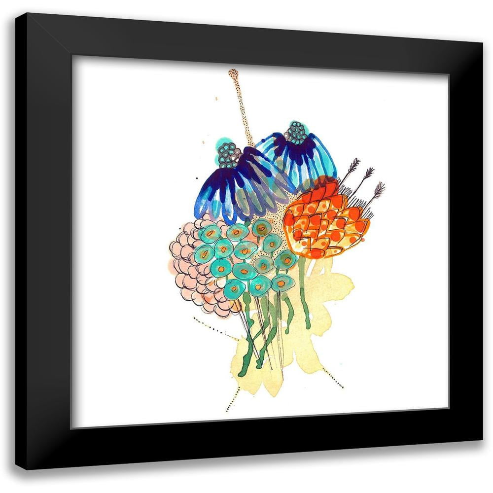 Rupe, Kim 20x20 Black Modern Framed Museum Art Print Titled - Vibrant ...