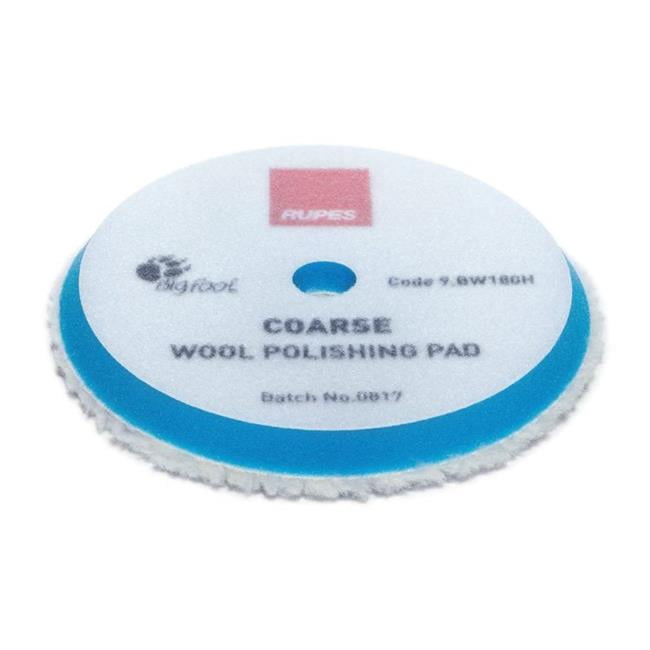 Rupes D-A Coarse Blue Wool Cut Ting Pad - 5.7 in. Face 5 in. - Walmart.com