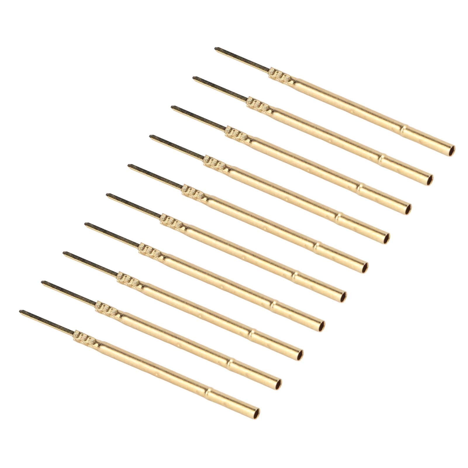 Rupoun 100Pcs Copper Test Needle Sleeves Probe Connectors Dia 1.7mm / 0 ...
