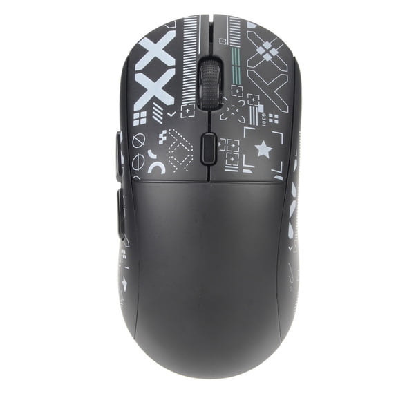 Rupoun 2.4G Wireless Mouse Type C Charging RGB Light 5 Level DPI Mouse ...