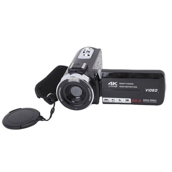 Rupoun 4K Video Camera Camcorder 80MP HD 3 Inch Screen 18X Digital Zoom ...