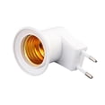 Rupoun 4PCS EU Plug to E27 Adapter LED Light Bulb Converter Socket ...