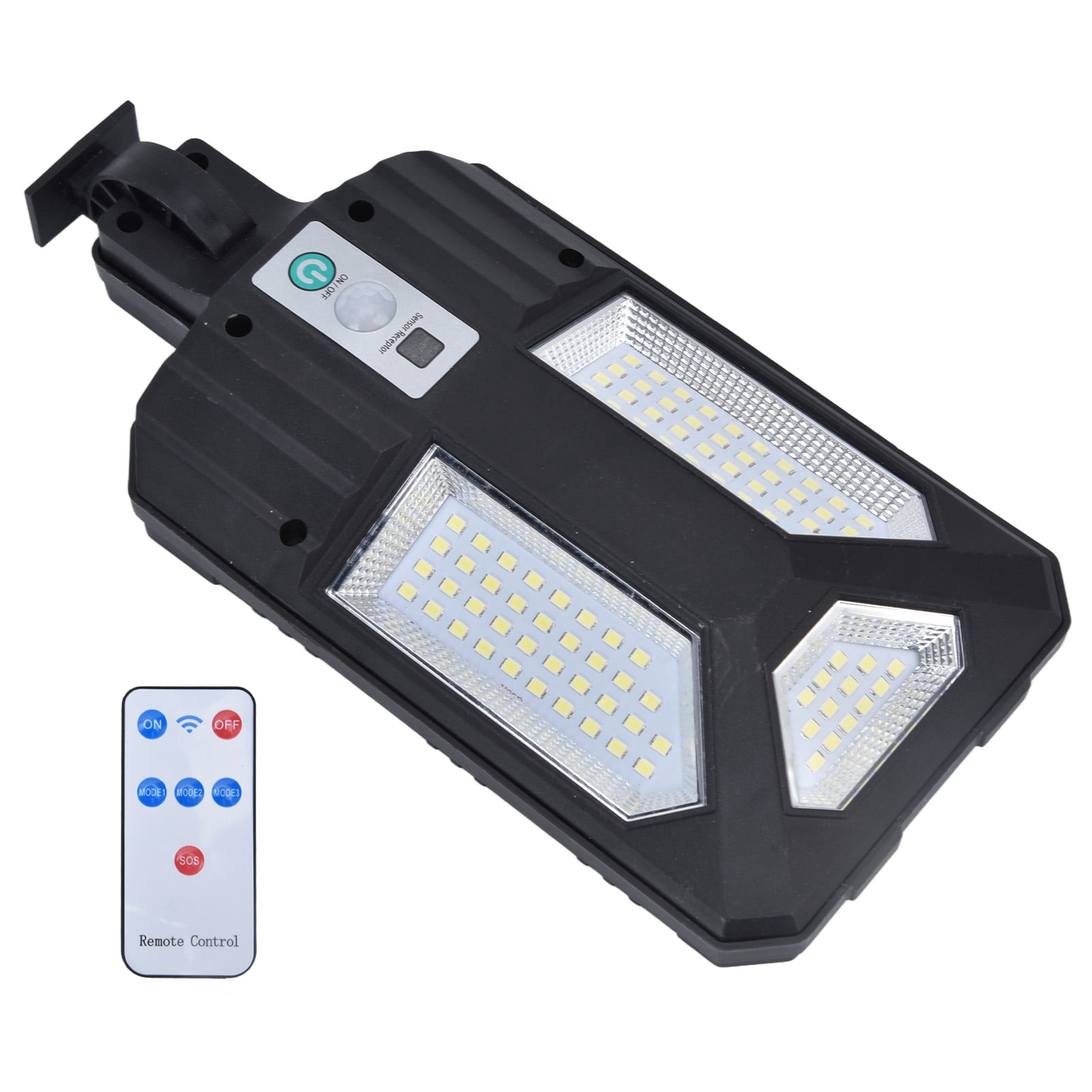 Rupoun 87LED Solar Motion Sensor Wall Lamp IP65 Waterproof 3000LM ...