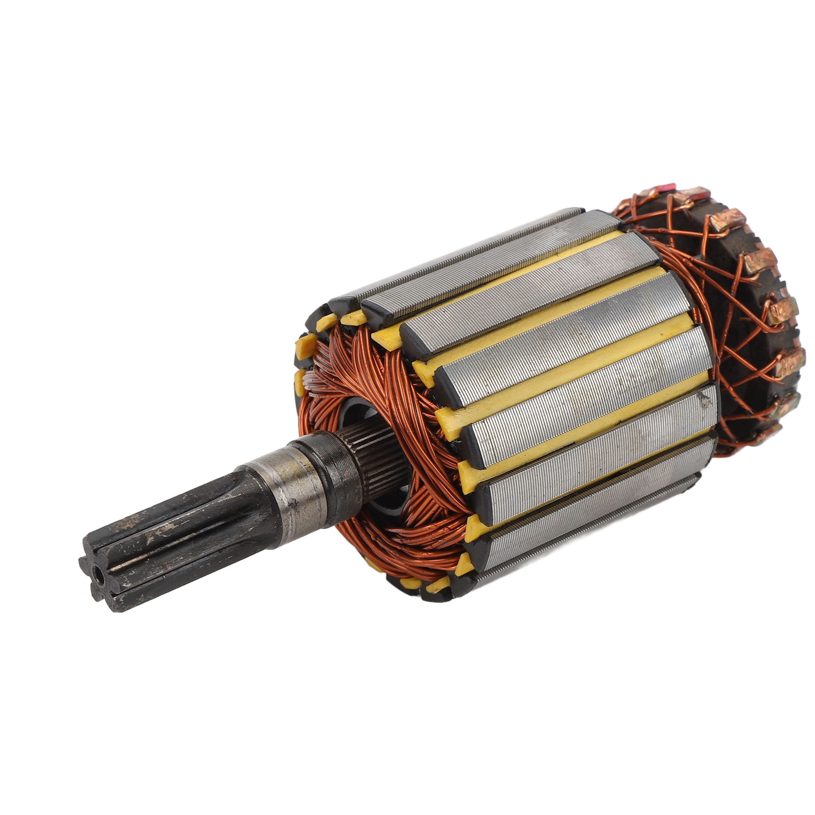 Rupoun DC12V Winch Motor Rotor Replacement Parts Metal Easy ...