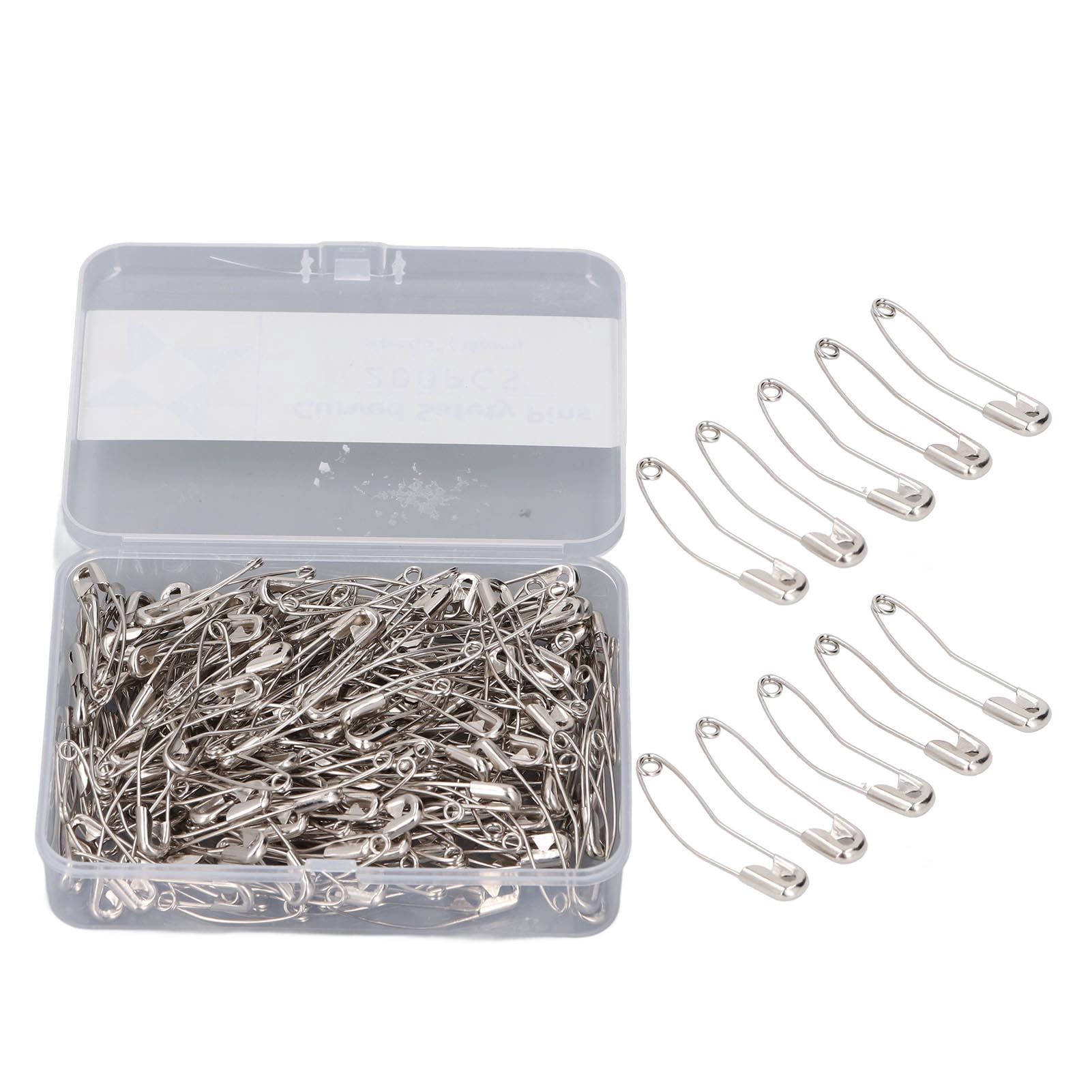 Rupoun Premium Curved Security Pins High Strength Rustproof Metal Bent ...