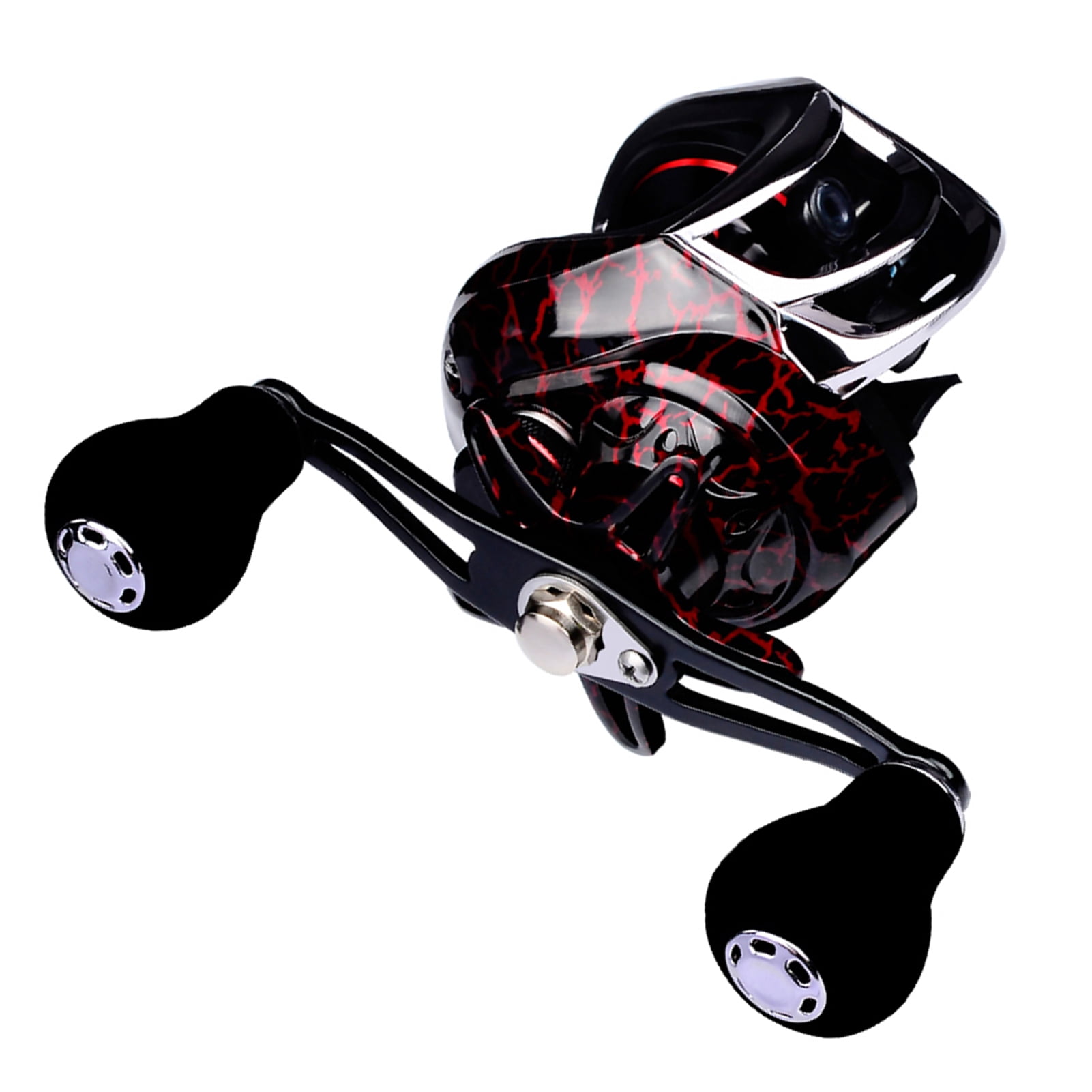 Rupoun Right Hand Baitcasting Fishing Reel 18+1 BB Ball Bearing 7.2:1 ...