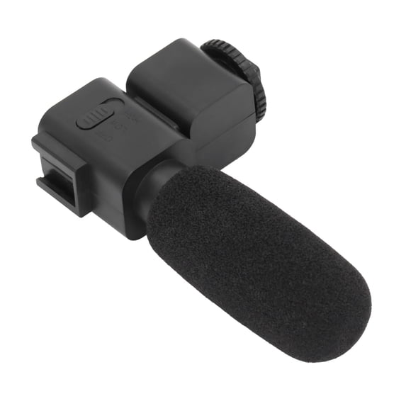 Rupoun Video Recording Microphone, Wide Range Frequency Shock Absorbing ...