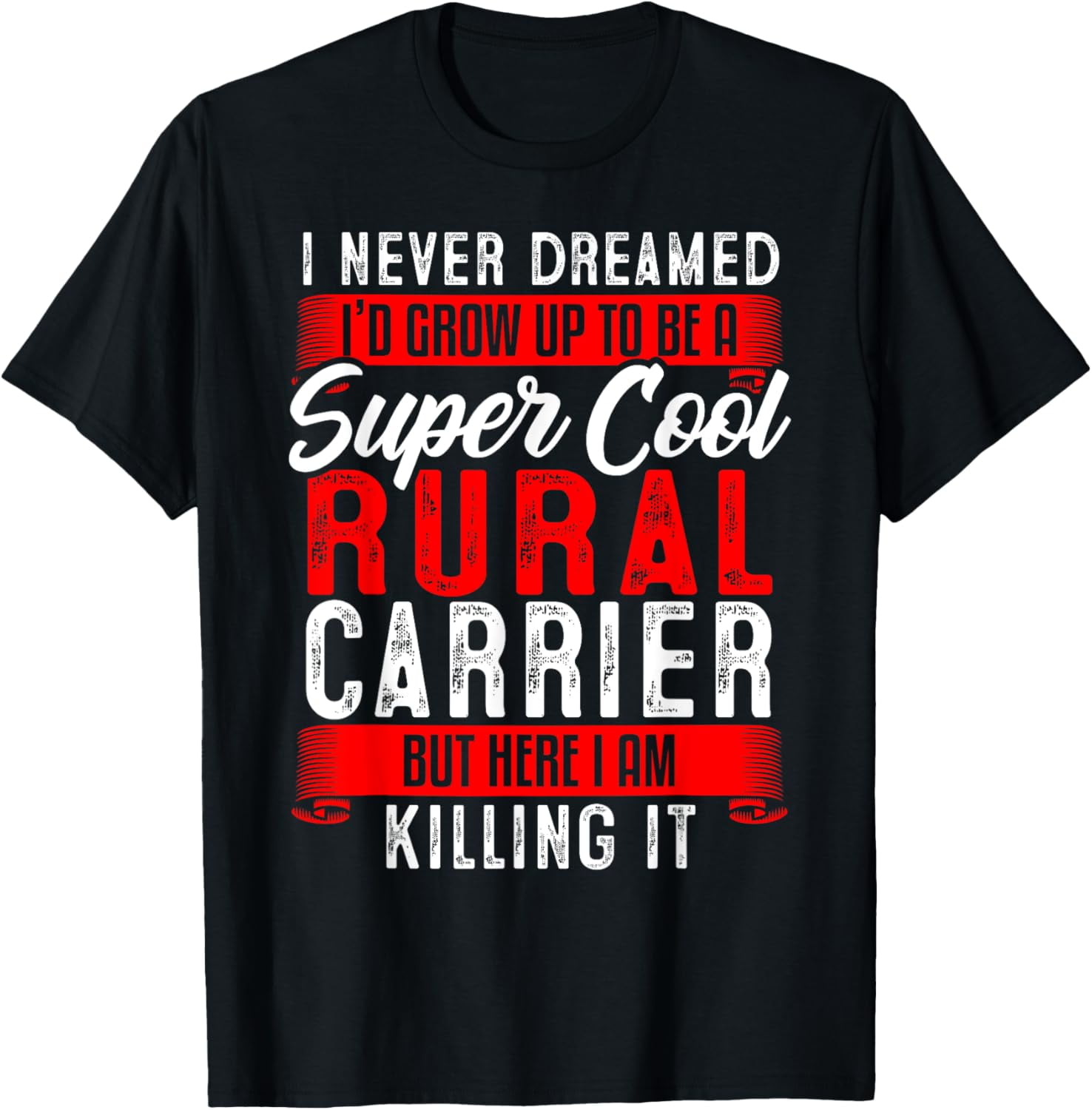 Rural Carriers Mail Mailman Postman Delivery Postal Worker T-Shirt ...